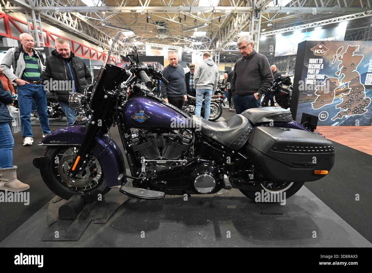 Moto viola harley davidson immagini e fotografie stock ad alta ...