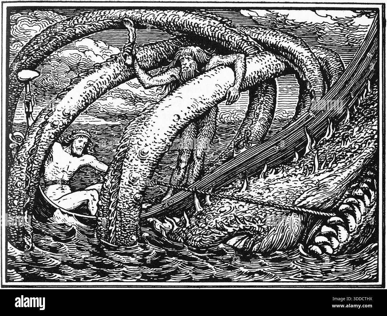 Thor and midgard serpent immagini e fotografie stock ad alta ...