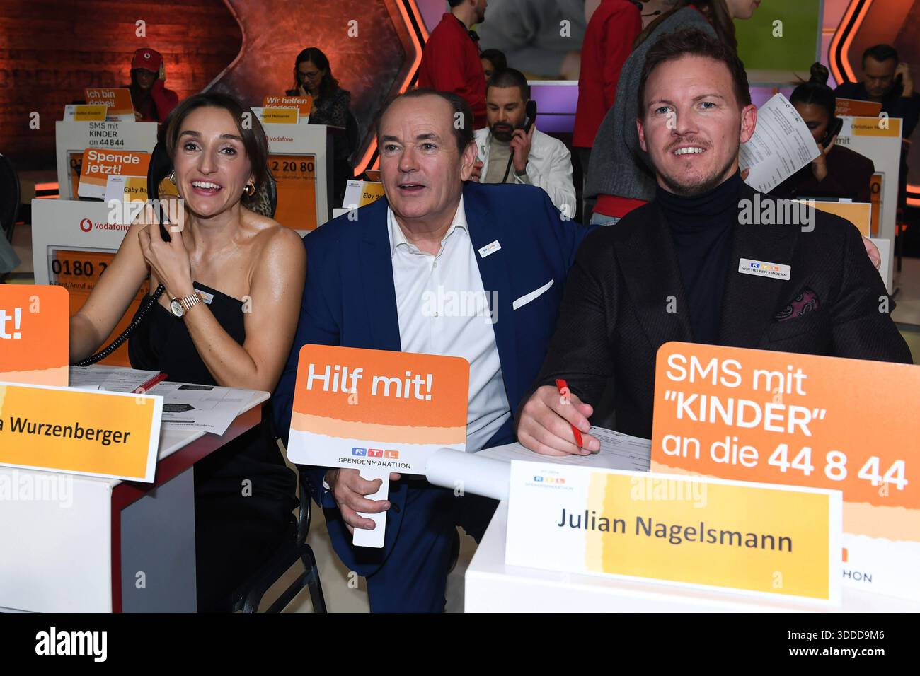 30. RTL-Spendenmarathon 2025 am 20.11.2025 im EMG Studio 8 in Hürth ...