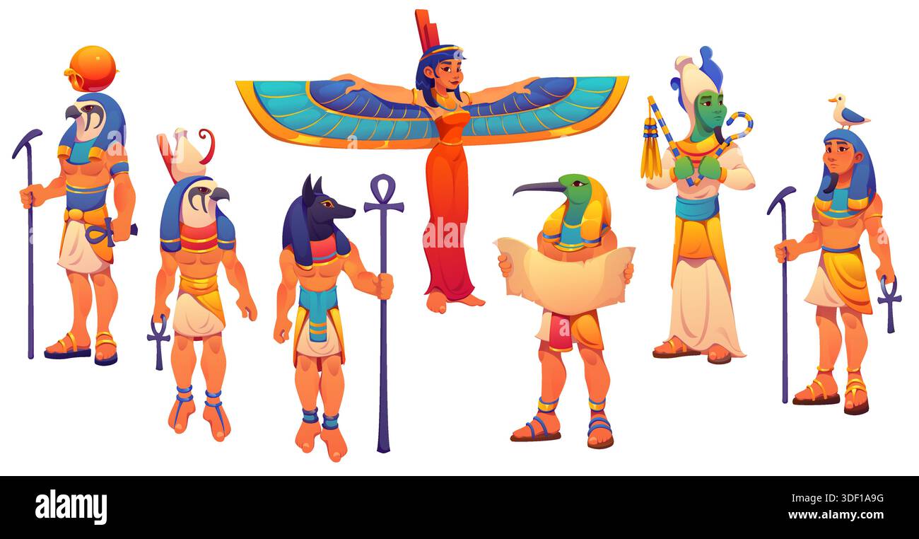The gods anubis osiris immagini e fotografie stock ad alta risoluzione ...