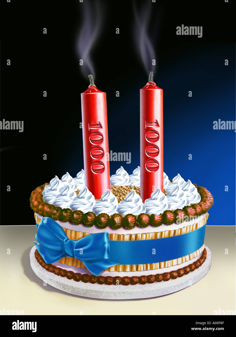 Candeline torta immagini e fotografie stock ad alta risoluzione - Alamy