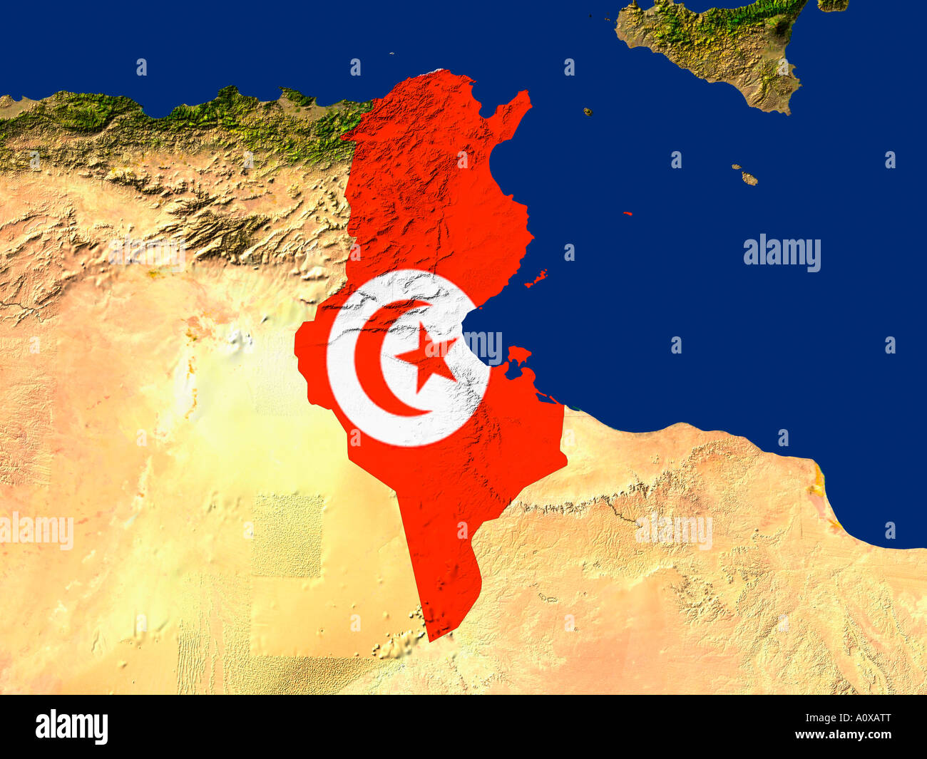 Map africa tunisia immagini e fotografie stock ad alta risoluzione - Alamy