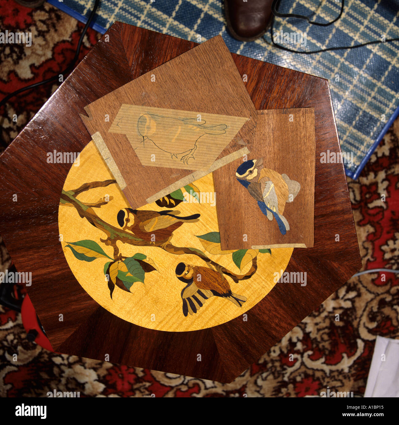 Intarsio di mobili immagini e fotografie stock ad alta risoluzione - Alamy