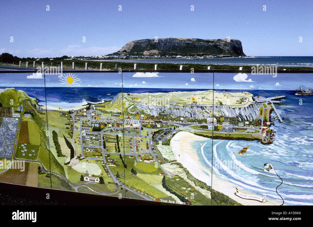 Mappa di porto stanley immagini e fotografie stock ad alta risoluzione ...