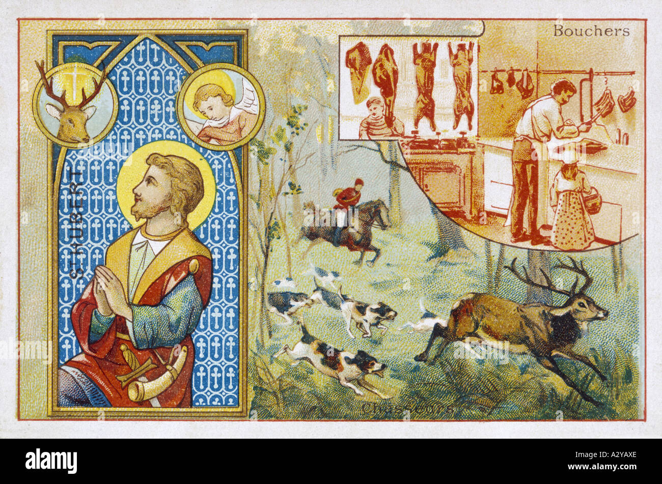 French patron saint immagini e fotografie stock ad alta risoluzione - Alamy