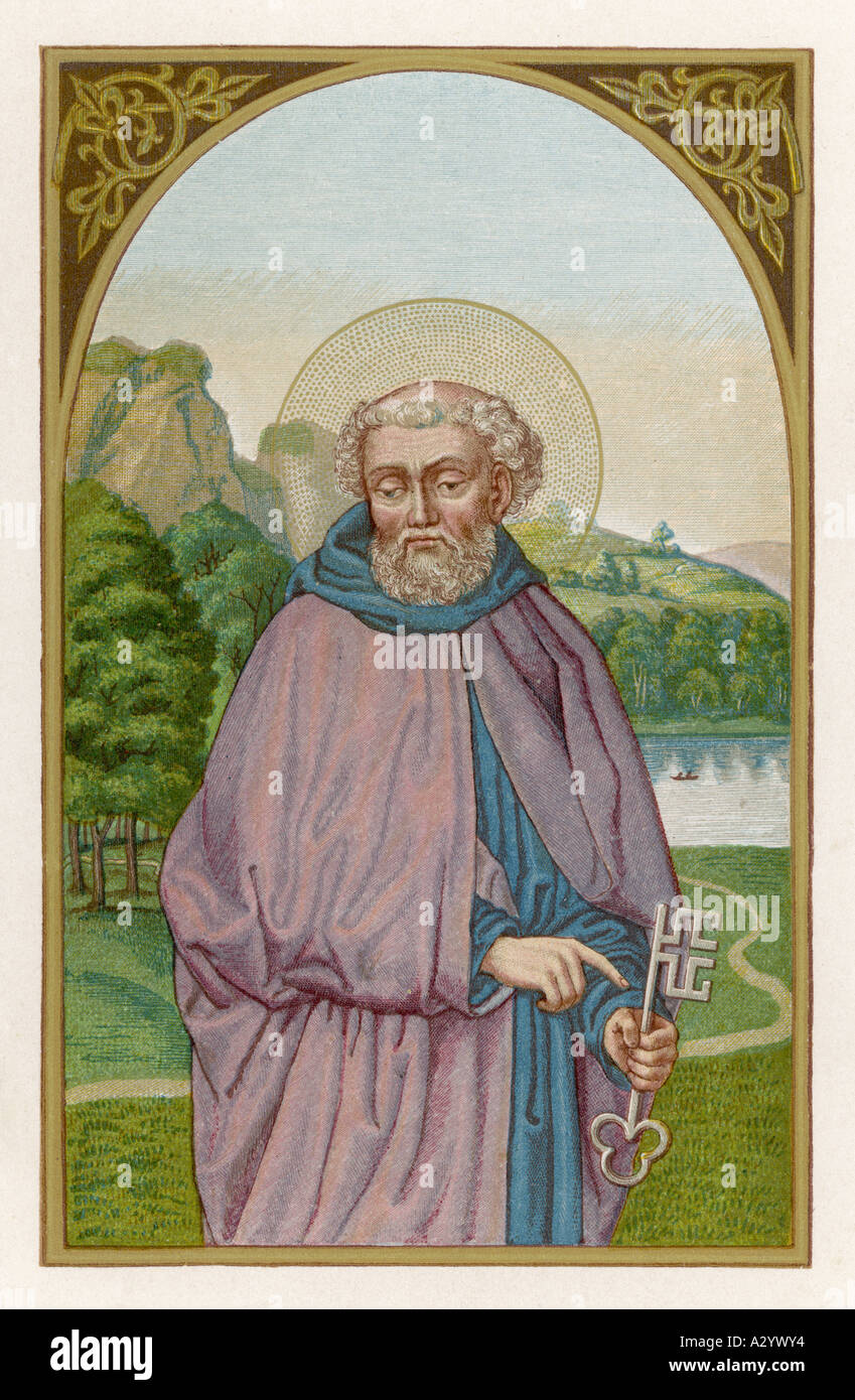 Apostolo pietro che tiene immagini e fotografie stock ad alta ...