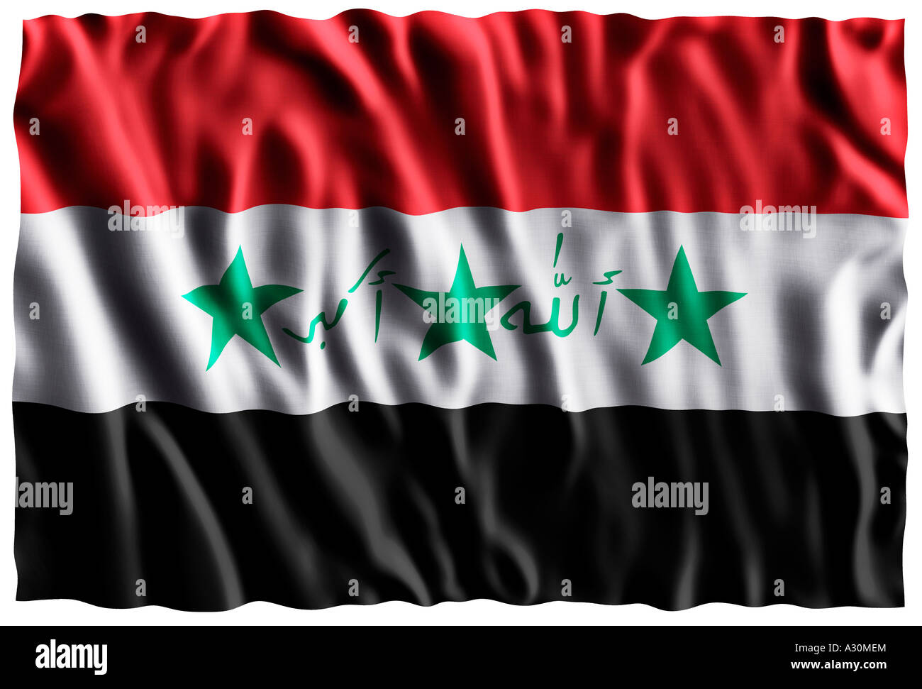 Bandiera irachena ondulata immagini e fotografie stock ad alta ...