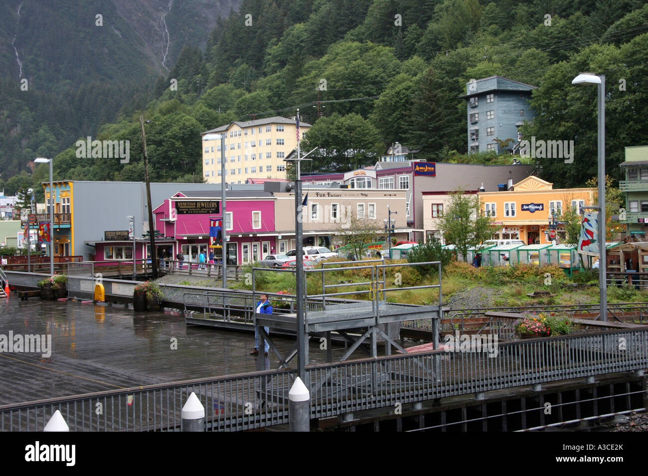 Città di Juneau la capitale dell'Alaska Foto stock - Alamy
