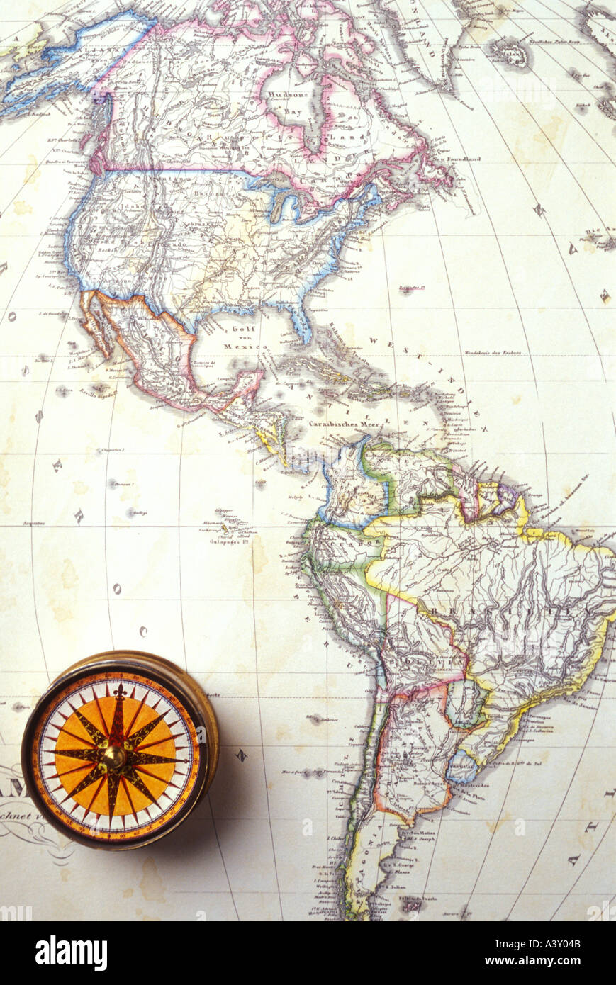 Mappa america immagini e fotografie stock ad alta risoluzione - Alamy