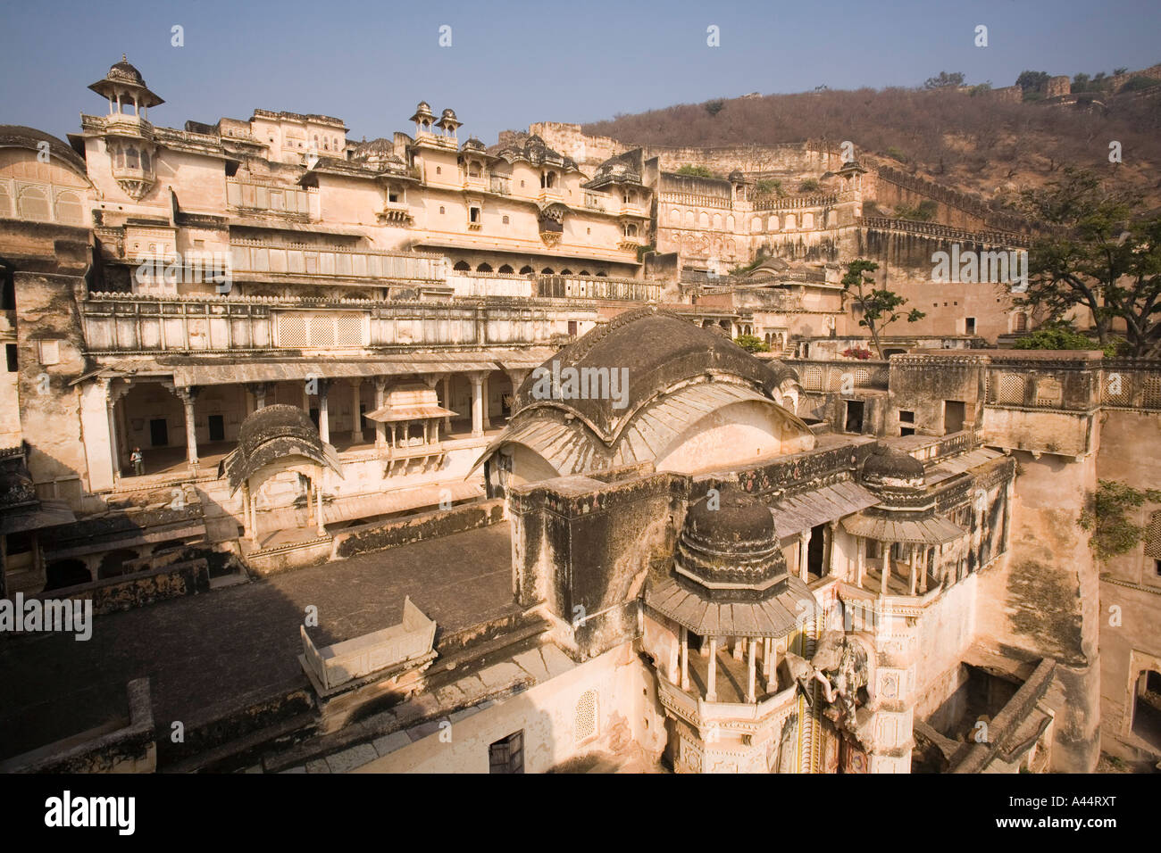 India Rajasthan Bundi Garh Palace il Chatra Mahal architettura con ...