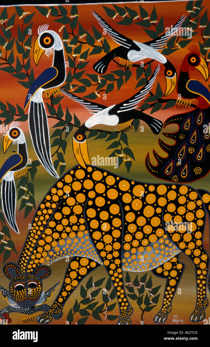 Tingatinga paintings immagini e fotografie stock ad alta risoluzione ...