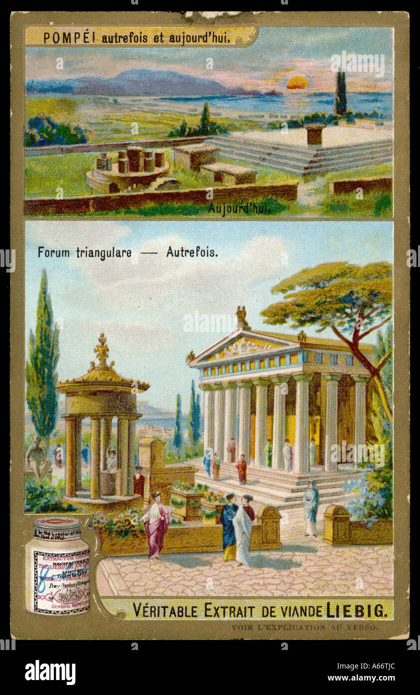 Triangular forum at pompeii immagini e fotografie stock ad alta ...