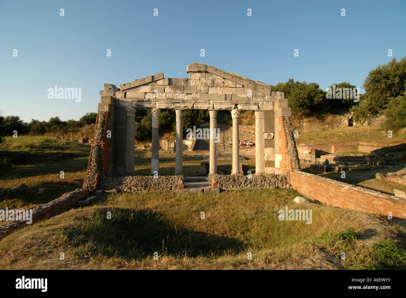 Rovine romane albania meridionale immagini e fotografie stock ad alta ...