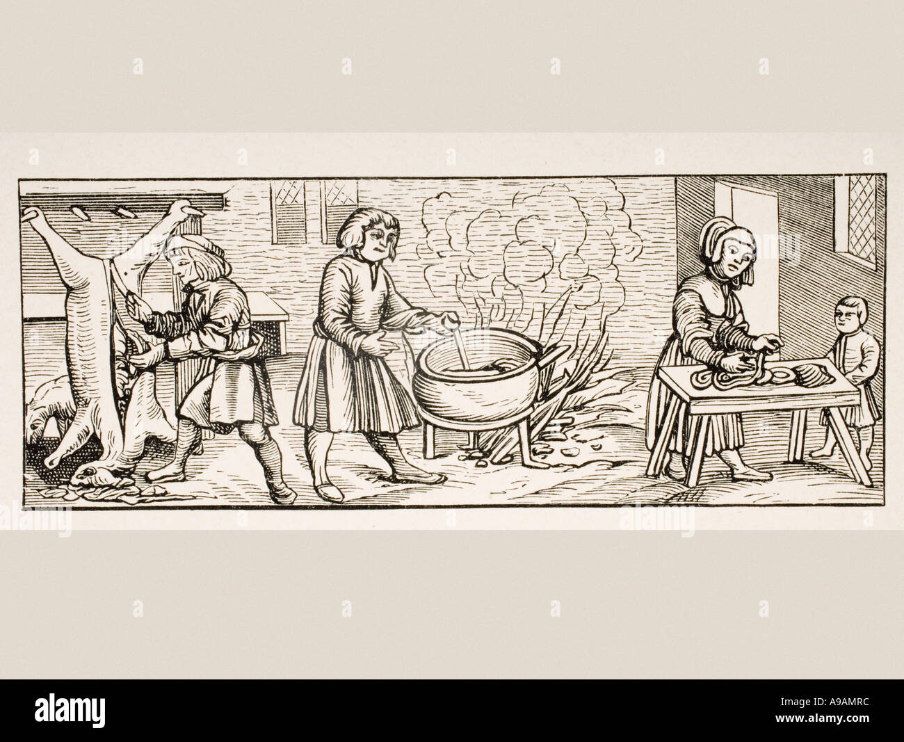 Medieval cooking immagini e fotografie stock ad alta risoluzione - Alamy