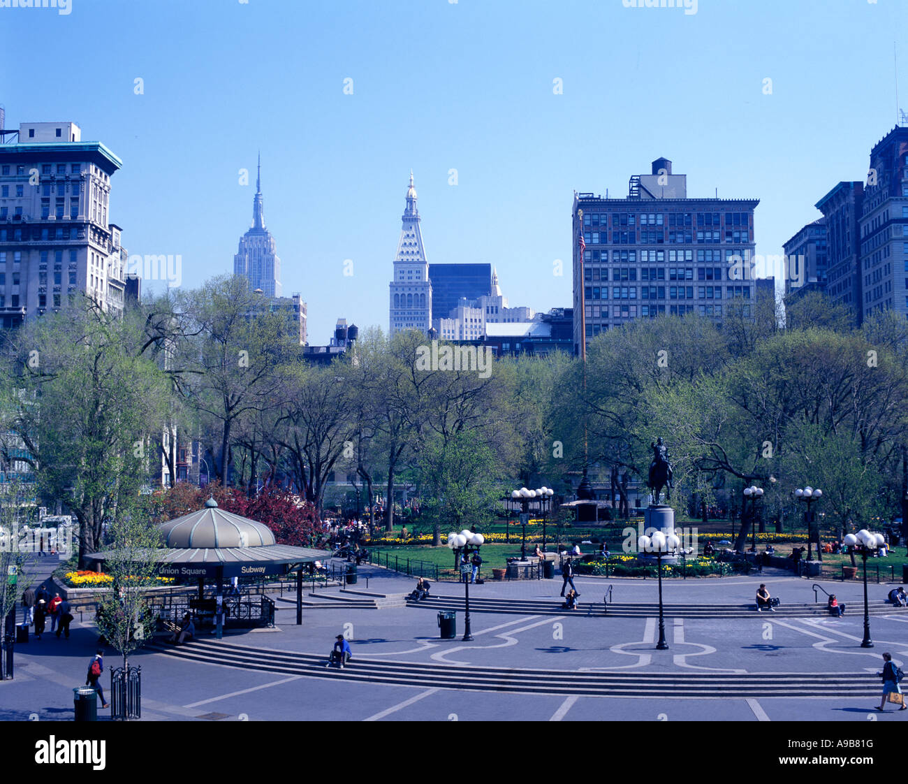 Union square park manhattan new york city new york immagini e ...