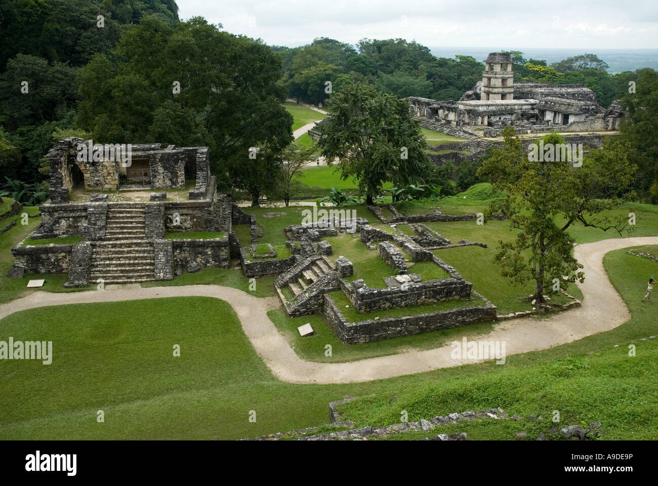 Palenque el palacio immagini e fotografie stock ad alta risoluzione - Alamy