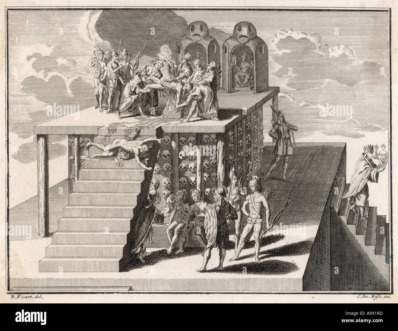 Sacrificio umano azteco immagini e fotografie stock ad alta risoluzione ...