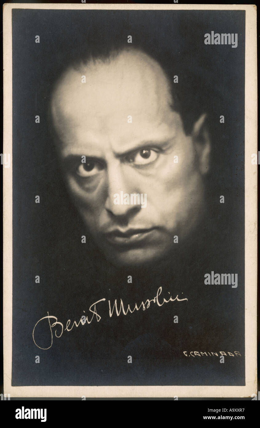 Prime minister benito mussolini immagini e fotografie stock ad alta ...
