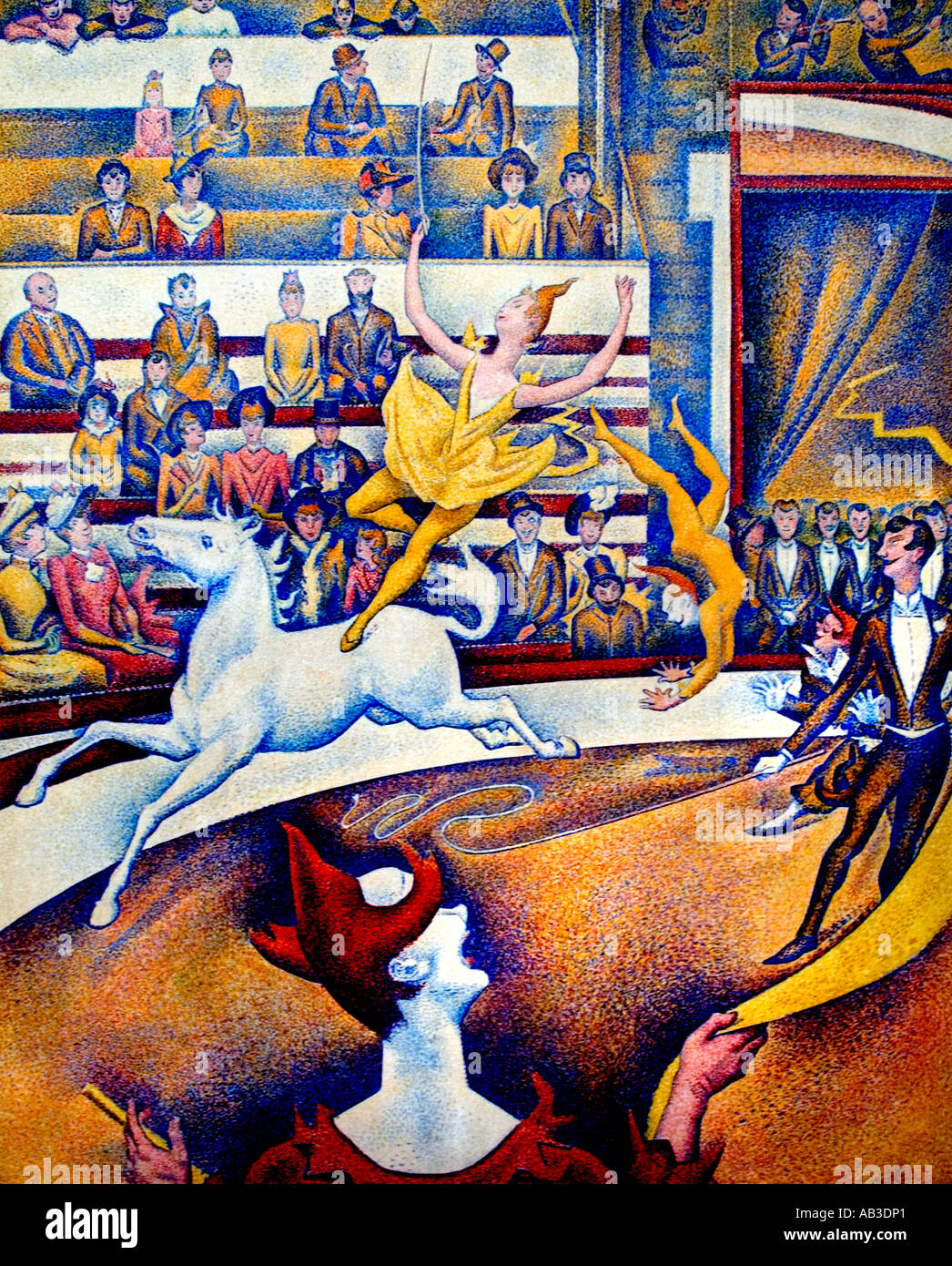 Pontilhismo Seurats Grande Jatte E Circo Georges Seurat Circus