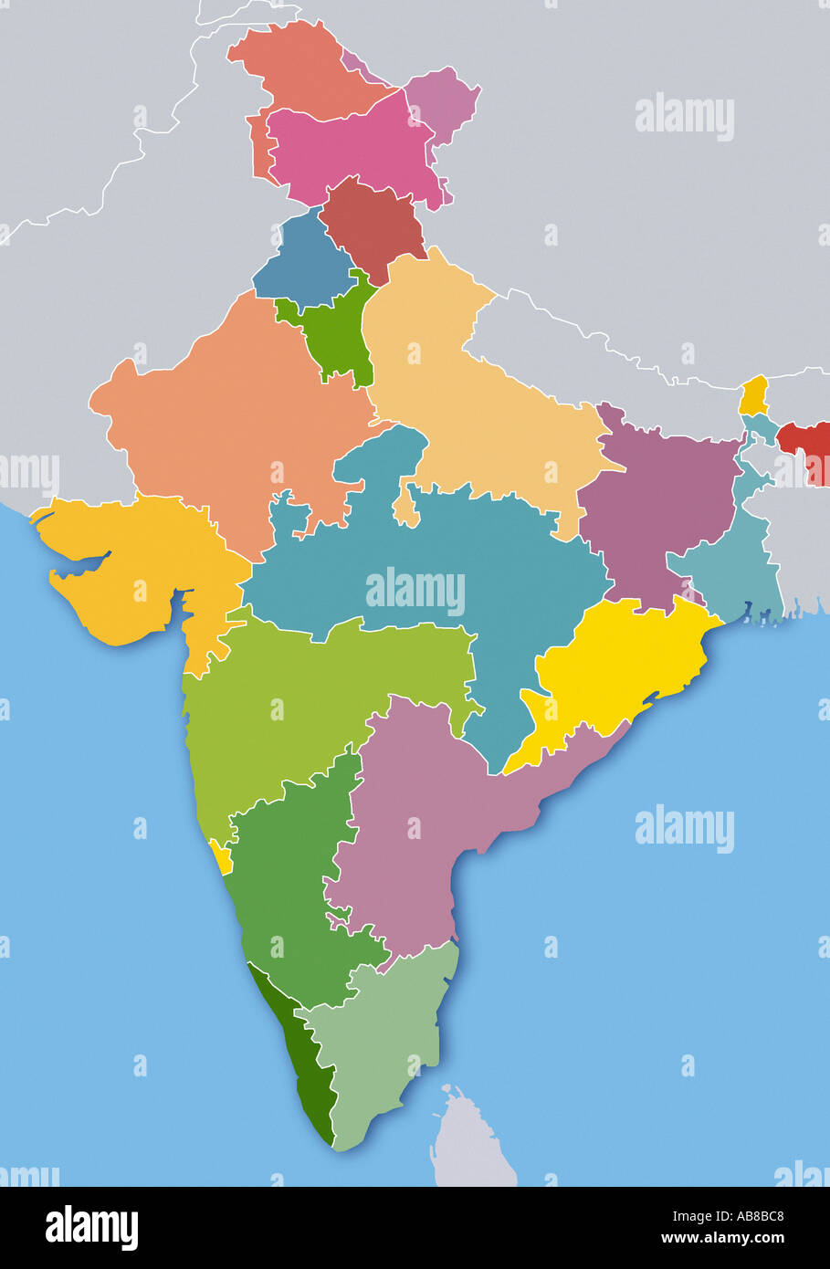 Mappa india immagini e fotografie stock ad alta risoluzione - Alamy
