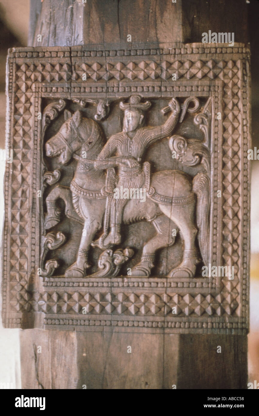 Kandyan architecture sri lanka templi del tempio embekke devale ...