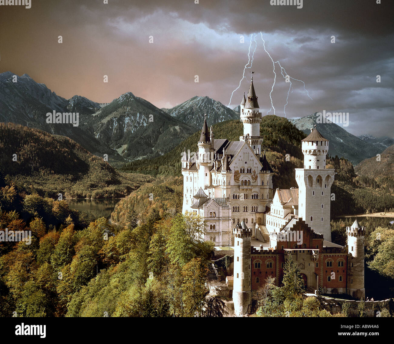 Schloss neuschwanstein foto immagini e fotografie stock ad alta ...