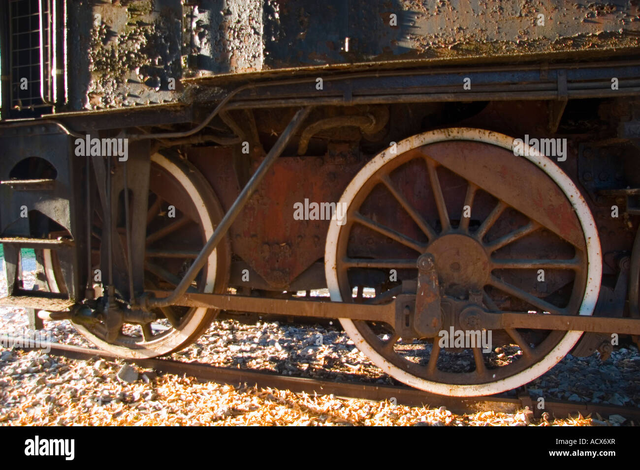 Locomotiva, motore, motore di rampa, vecchio treno, trasporto, vapore ...