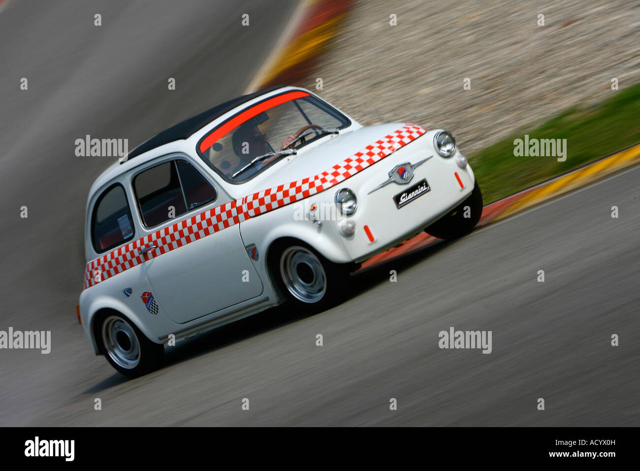 Fiat 500 azione Giannini Foto stock - Alamy