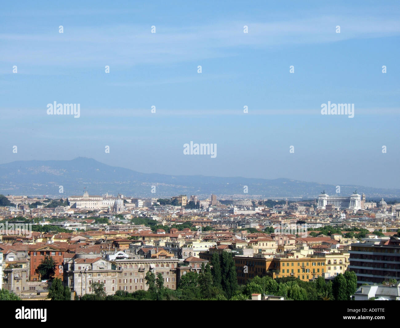 Panorama di roma italia da monte mario immagini e fotografie stock ad ...