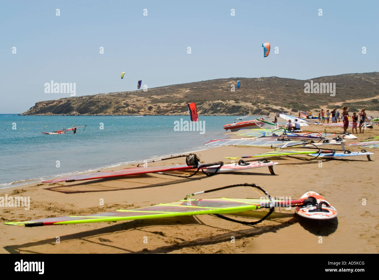 Kite surfing prasonisi beach prasonisi immagini e fotografie stock ad ...