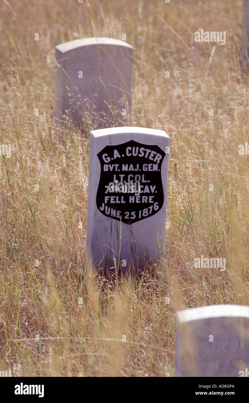 George custers grave immagini e fotografie stock ad alta risoluzione ...
