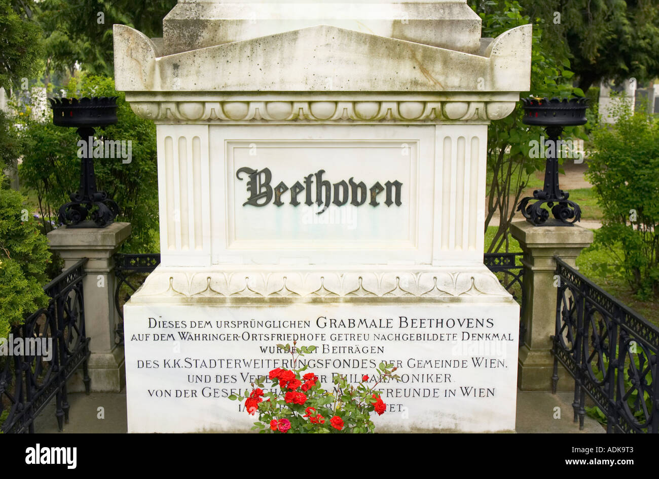 Beethoven grave immagini e fotografie stock ad alta risoluzione - Alamy