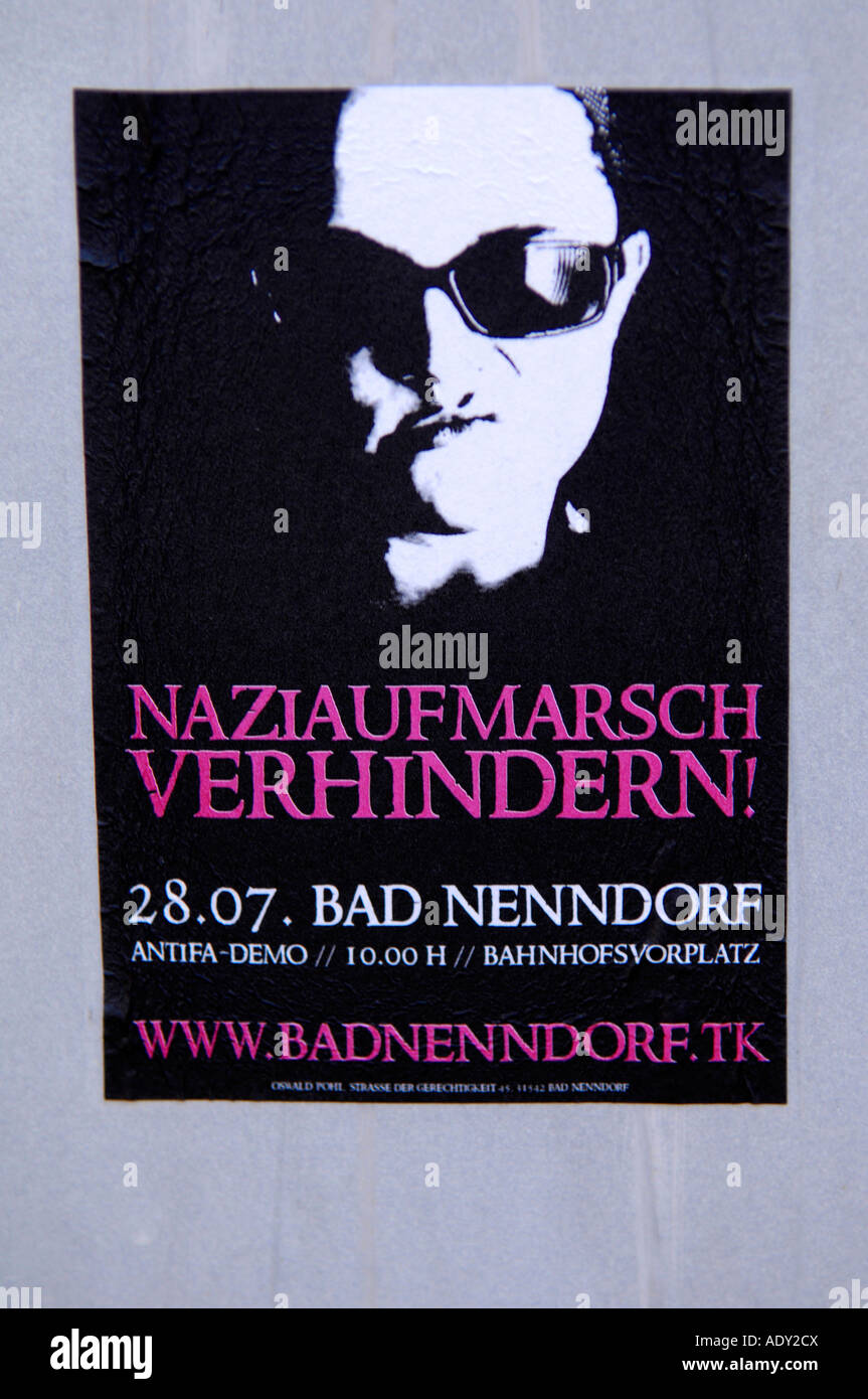 Anti Nazi Poster Immagini e Fotos Stock - Alamy