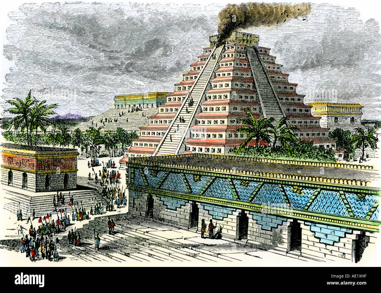 Historia del imperio azteca immagini e fotografie stock ad alta ...