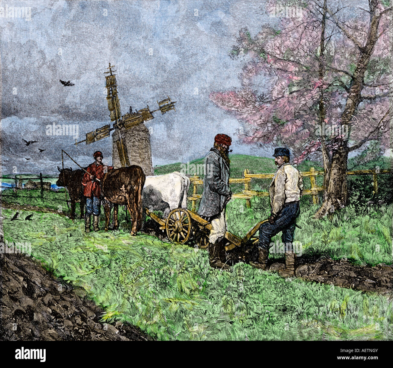 Contadino del 1800 immagini e fotografie stock ad alta risoluzione - Alamy