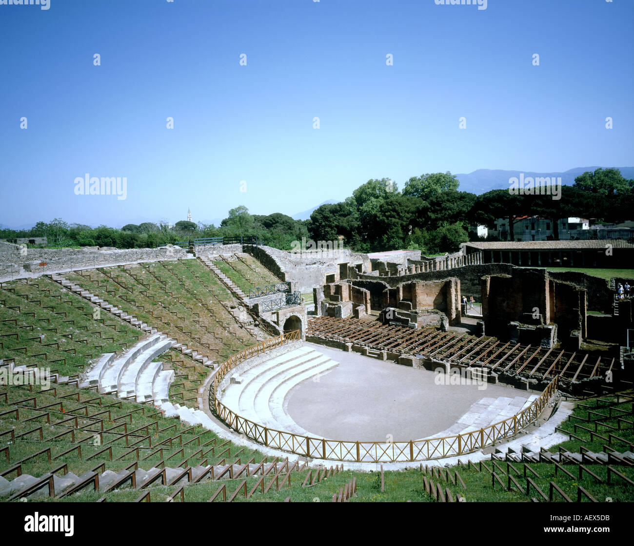 Teatro Grande Scavi di Pompei Patrimonio Mondiale POMPEI ITALIA Foto ...
