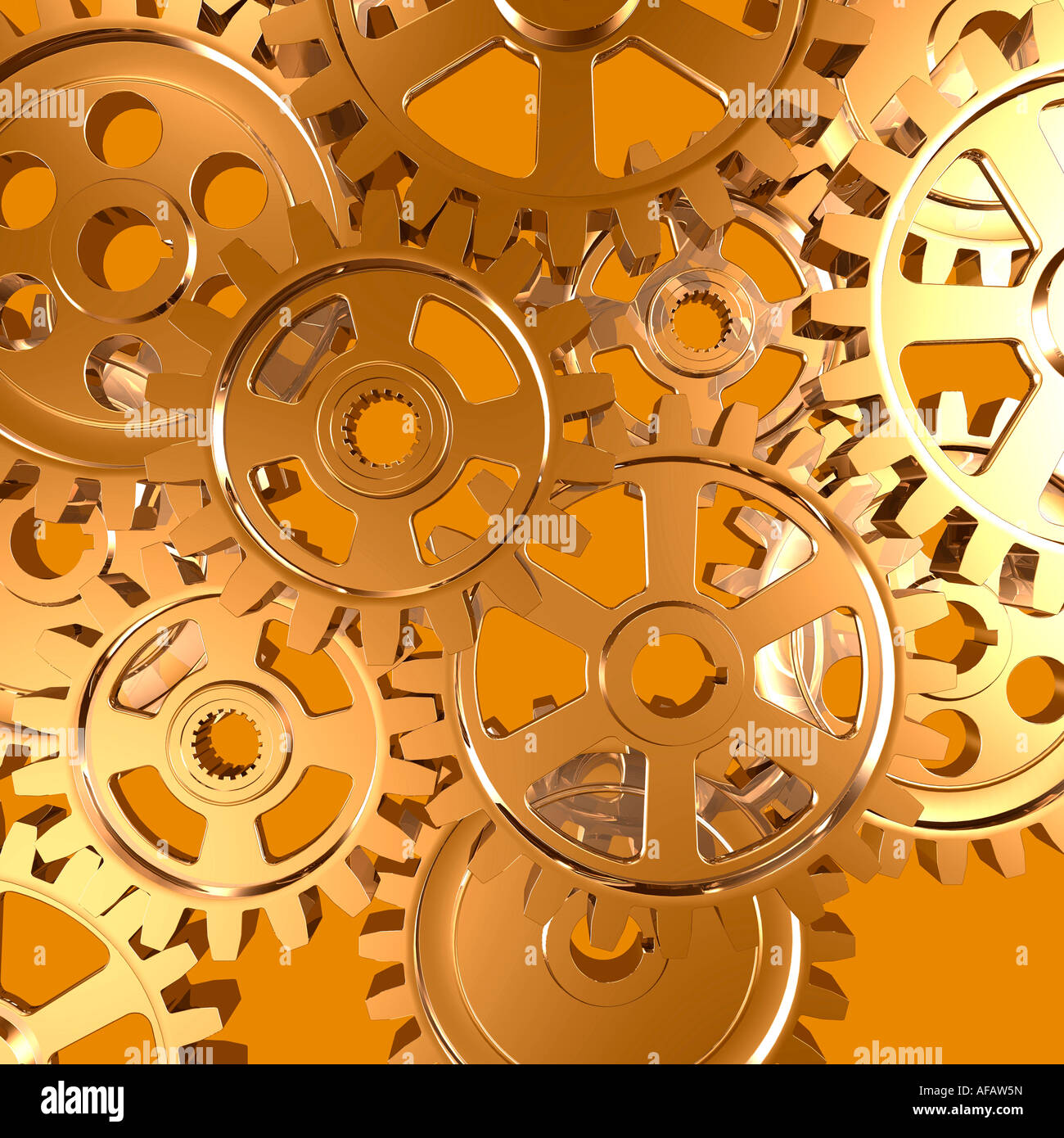 Ruote ingranaggi dorate immagini e fotografie stock ad alta risoluzione ...