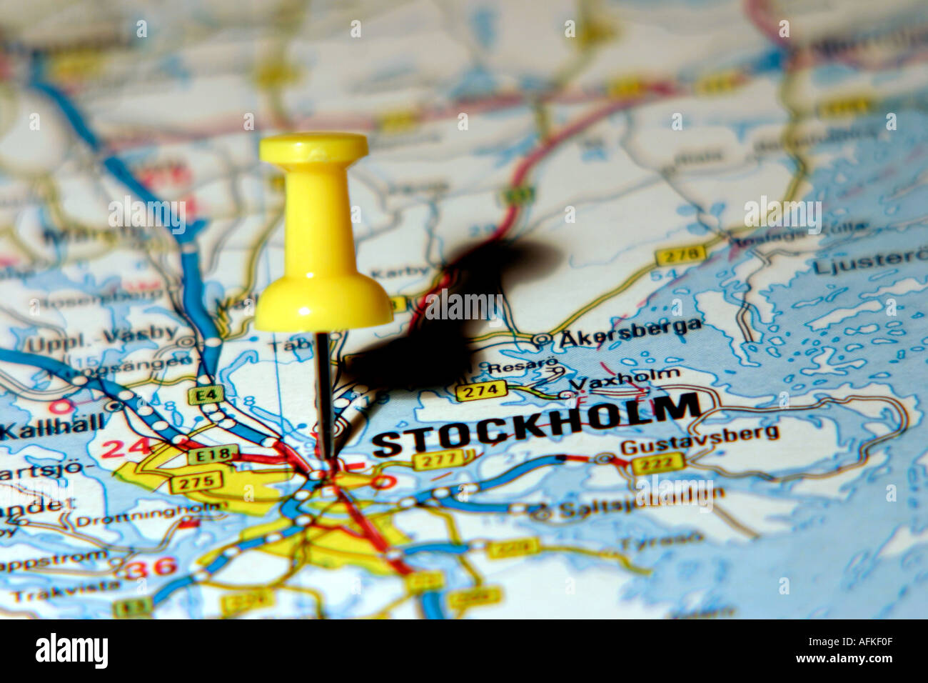 Stockholm map immagini e fotografie stock ad alta risoluzione - Alamy