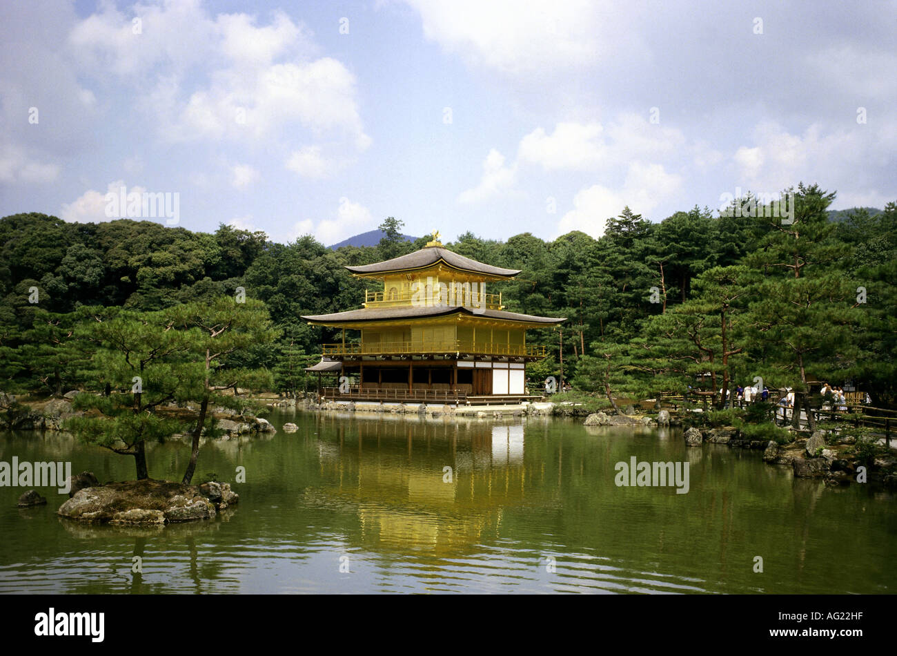 Geografia / viaggi, Giappone, Kyoto, Kinkakuji tempio, tempio d'oro ...