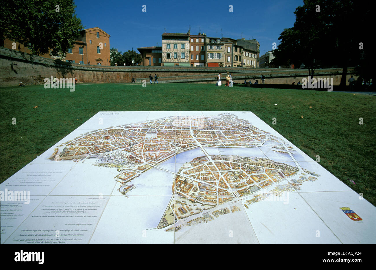 Mappa di tolosa immagini e fotografie stock ad alta risoluzione - Alamy