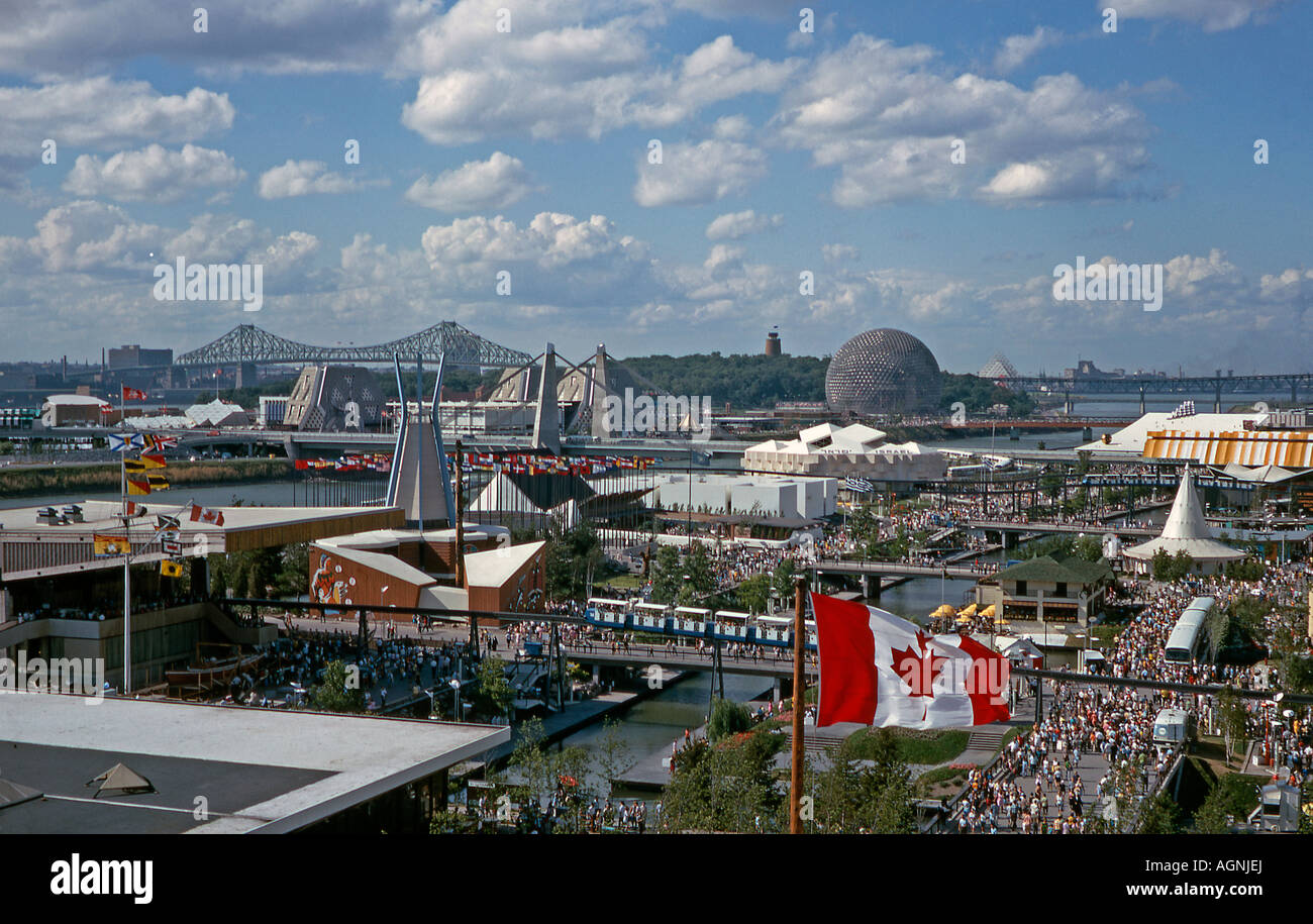 Expo 67 di Montreal, Canada, 1967 Foto stock - Alamy
