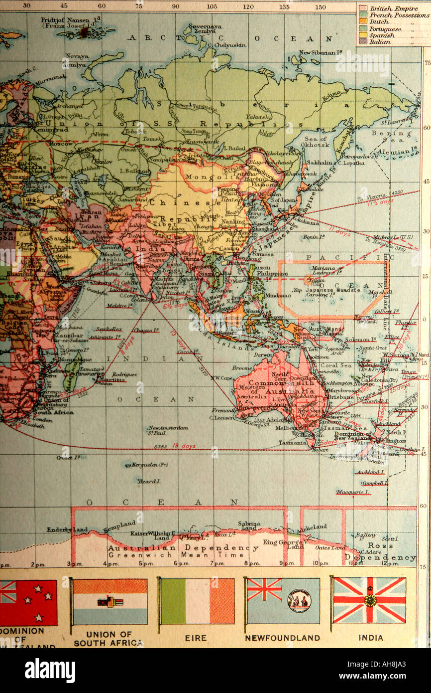 Asia cartina immagini e fotografie stock ad alta risoluzione - Alamy