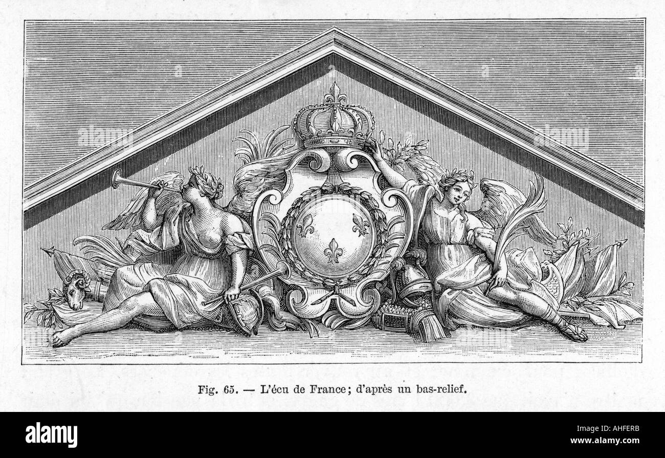 Stemma francese immagini e fotografie stock ad alta risoluzione - Alamy
