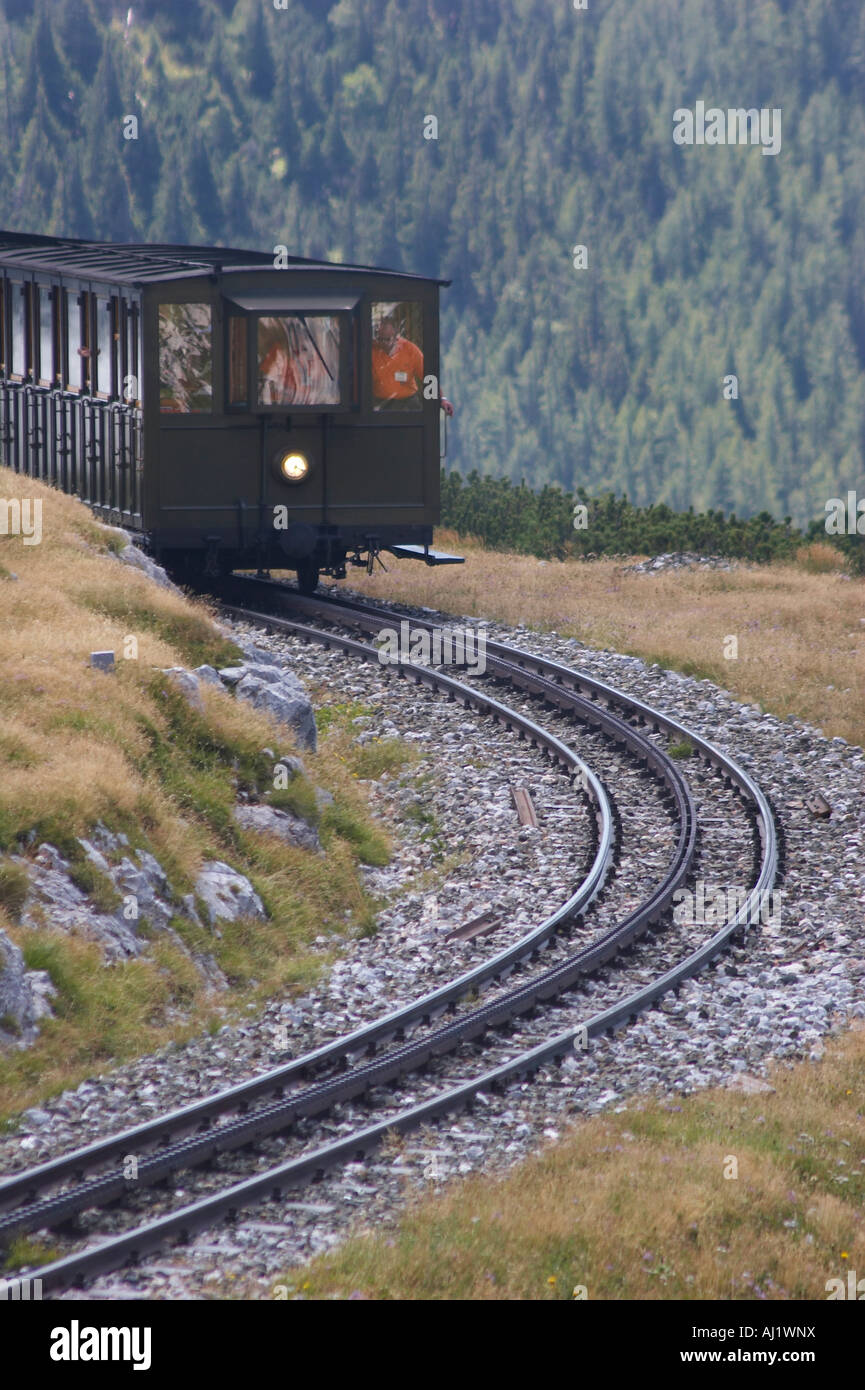 Treno della ferrovia schneebergbahn schneeberg immagini e fotografie ...
