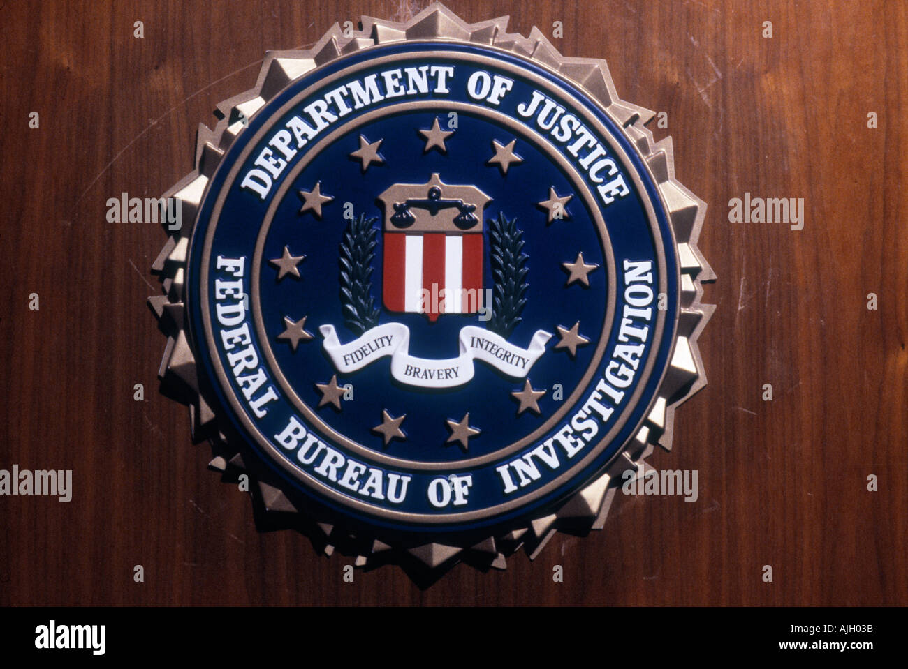 Emblema del logo fbi federale immagini e fotografie stock ad alta ...