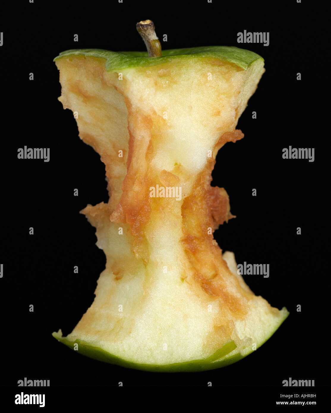 Mela mangiata immagini e fotografie stock ad alta risoluzione - Alamy