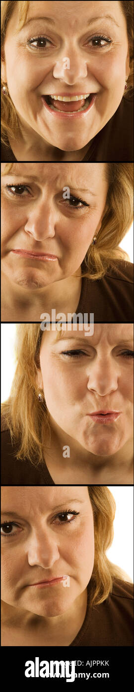 Sequenza di facce buffe immagini e fotografie stock ad alta risoluzione ...