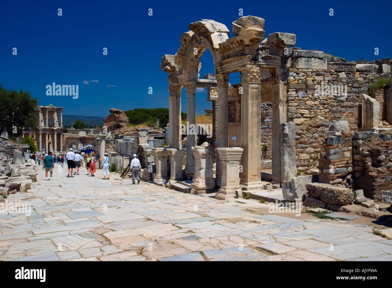 Ephesus roman port city immagini e fotografie stock ad alta risoluzione ...