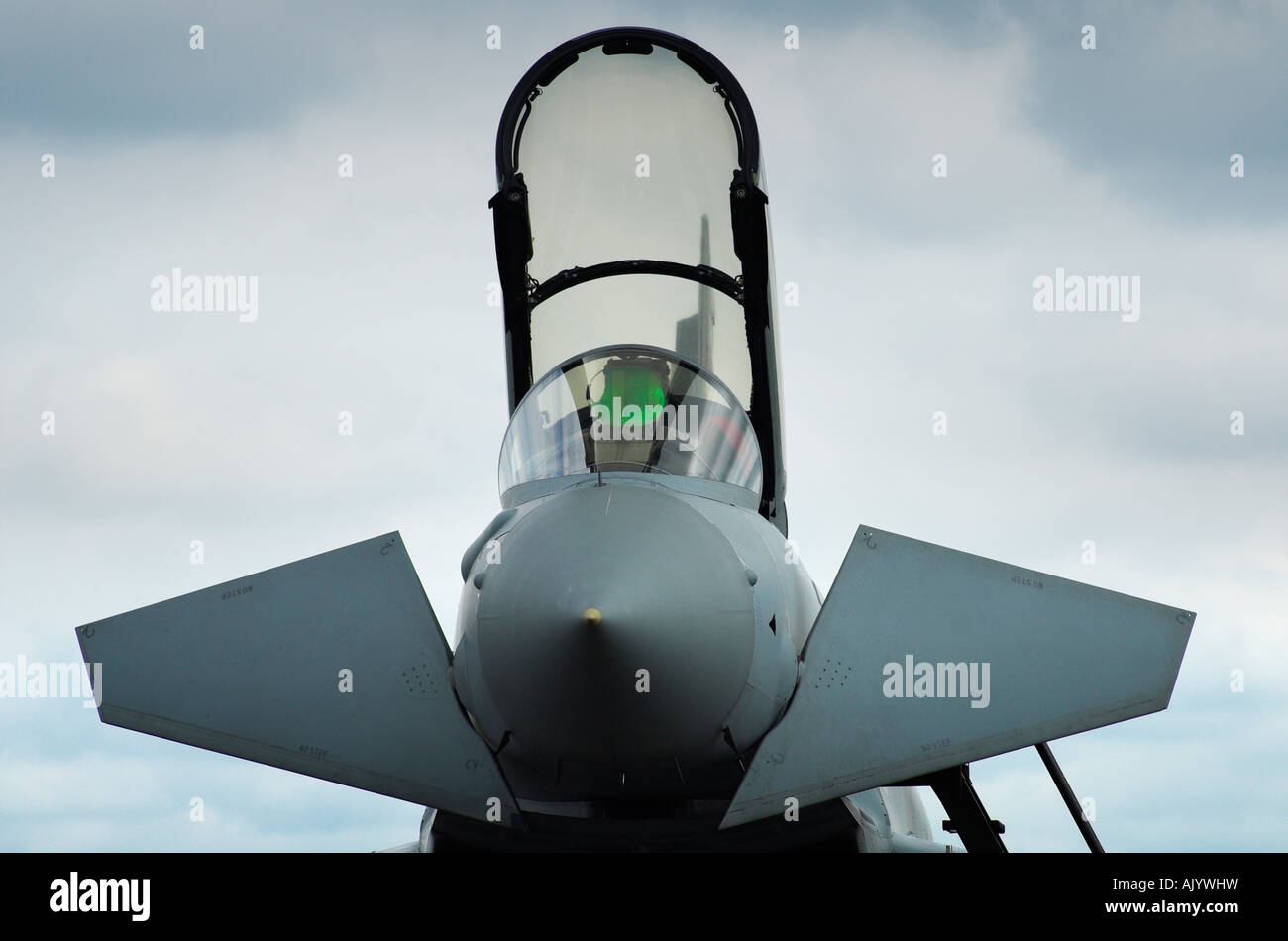 Raf eurofighter typhoon nose cockpit immagini e fotografie stock ad ...