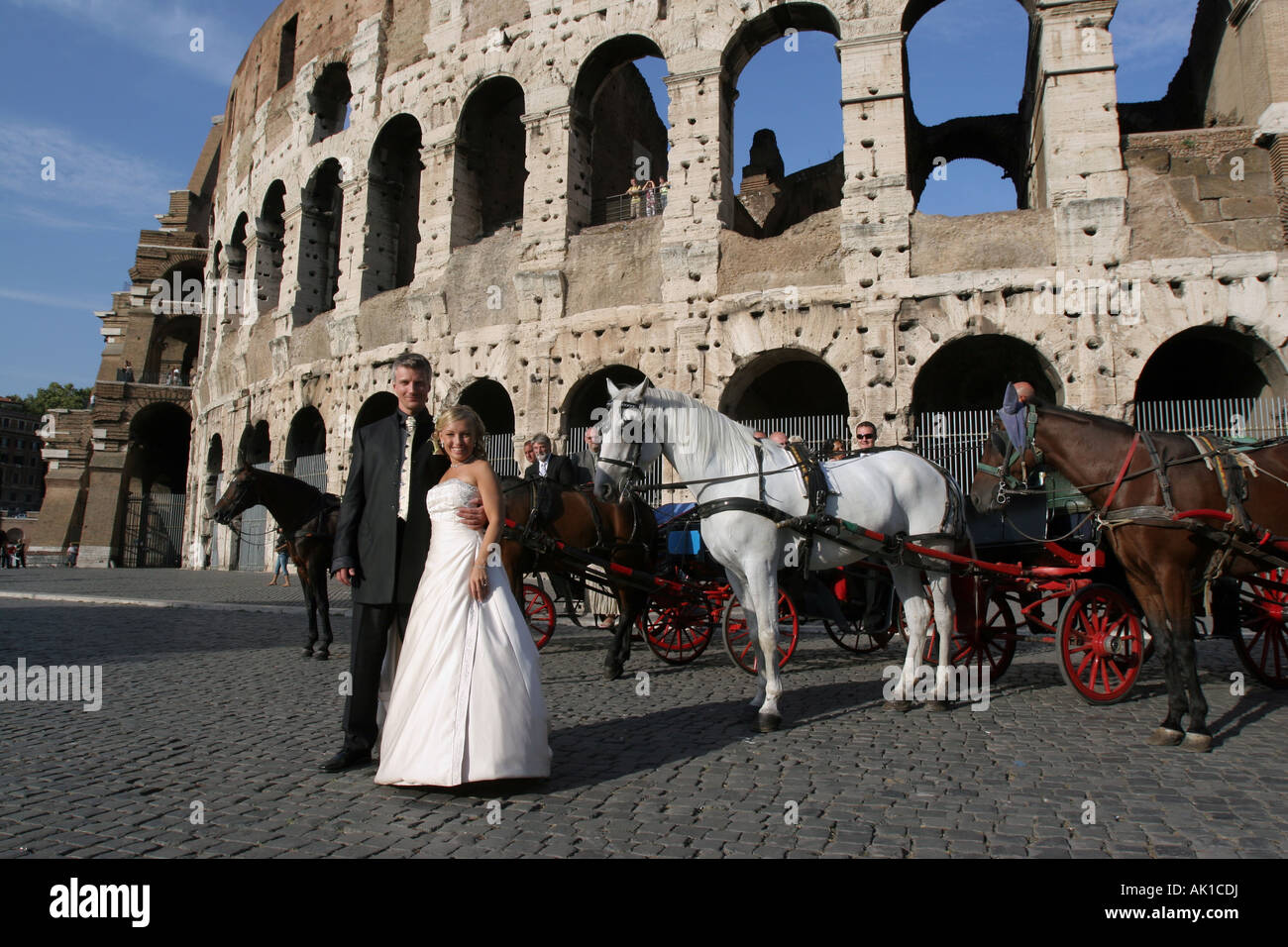 Horses colosseum rome immagini e fotografie stock ad alta risoluzione ...